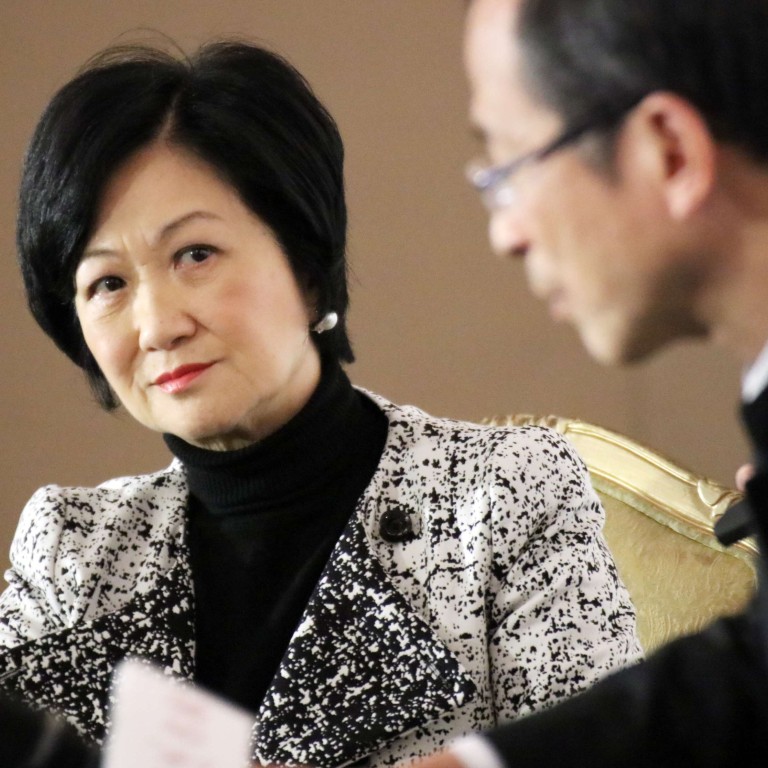 Regina Ip all but confirms her run for Hong Kong chief executive ...
