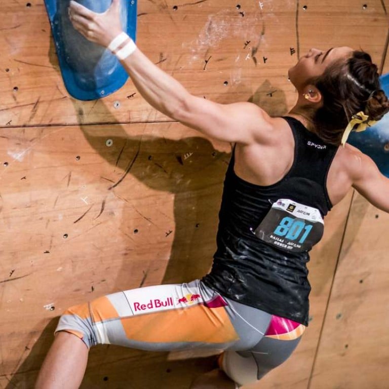 Climbing star Kim Ja-in wants to enjoy Tokyo Olympics after finishing ...