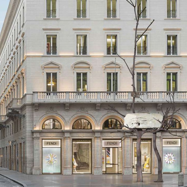 Fendi promotes the history of Rome with a new art installation by ...