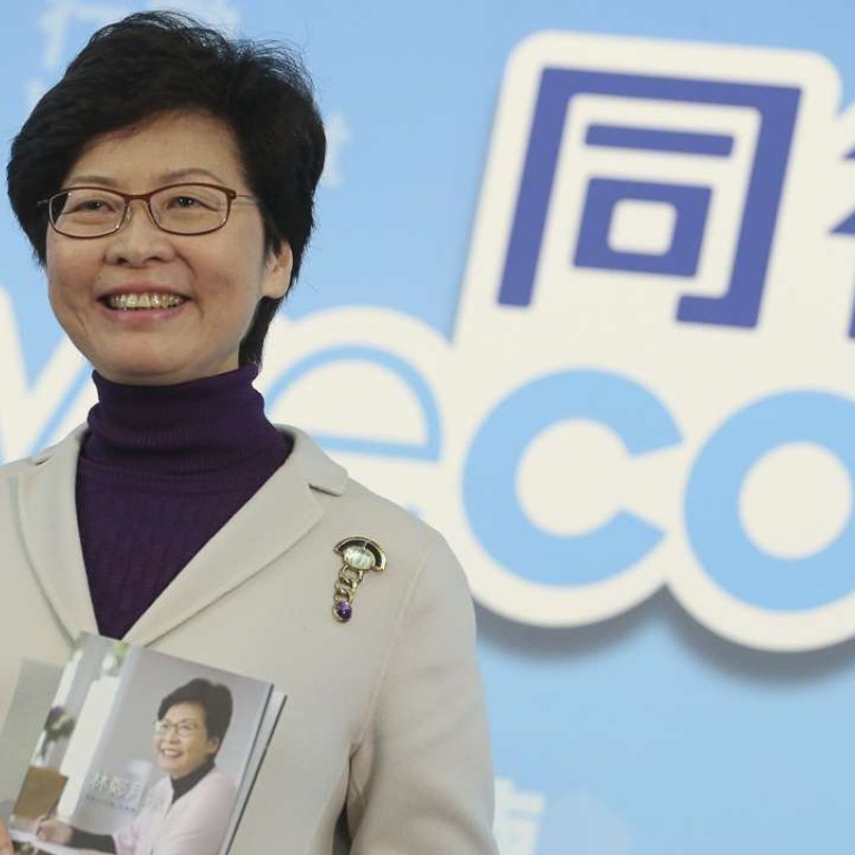 The numbers all add up for Carrie Lam in Hong Kong leadership race ...