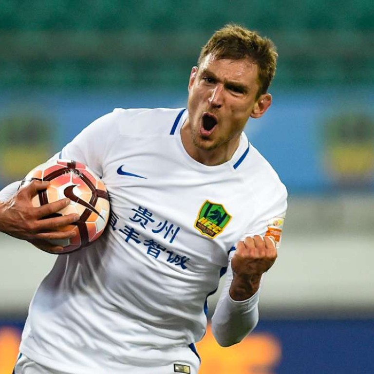Nikica Jelavic earns Guizhou Zhicheng 1-1 draw with 10-man Liaoning ...
