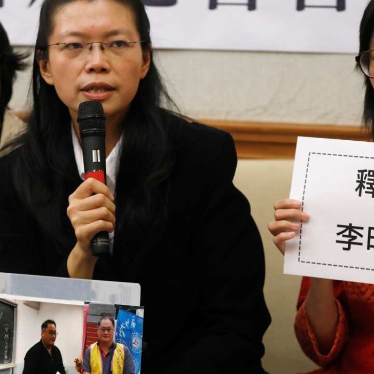 ‘Let me visit my husband’, wife of detained Taiwanese rights activist ...