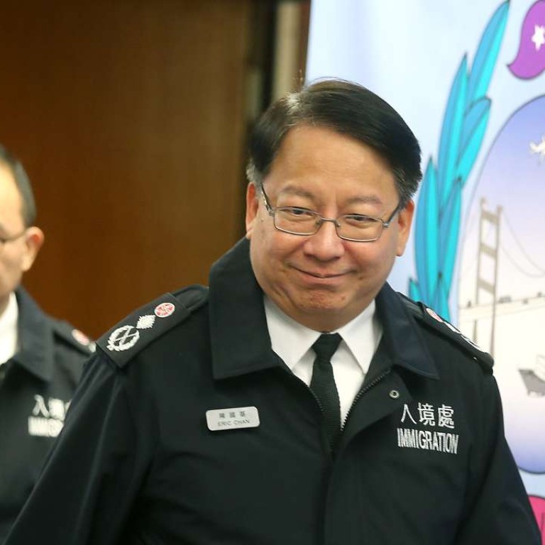 Former immigration chief Eric Chan tipped to be Hong Kong’s next ...