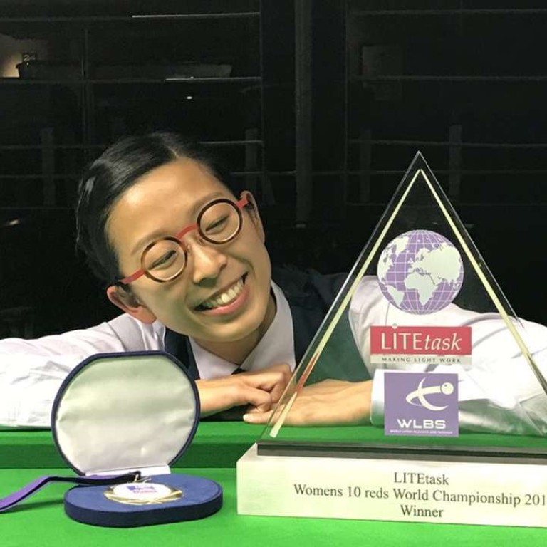 Three world titles in a month! Hong Kong snooker star Ng On-yee bags ...