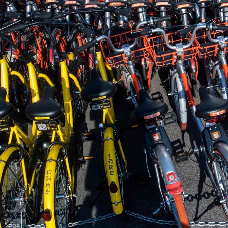 China’s bike-sharing battle ratchets up a notch as Didi Chuxing enters ...