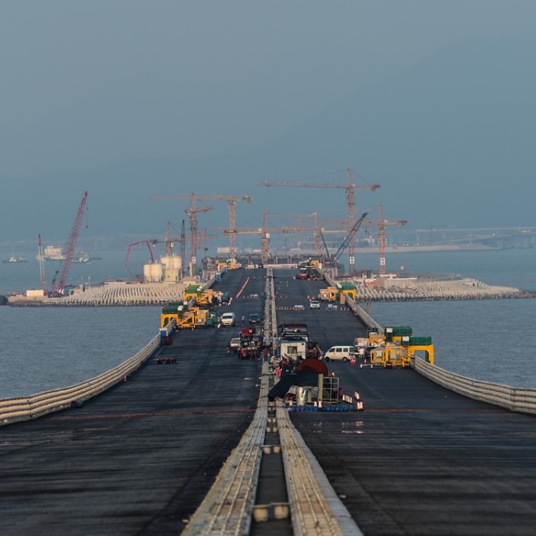 12km Hong Kong link road to mega bridge to be completed this month ...