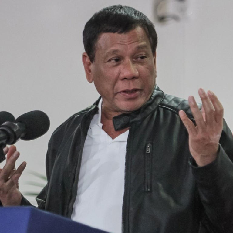 Philippine President Rodrigo Duterte open to South China Sea resources ...