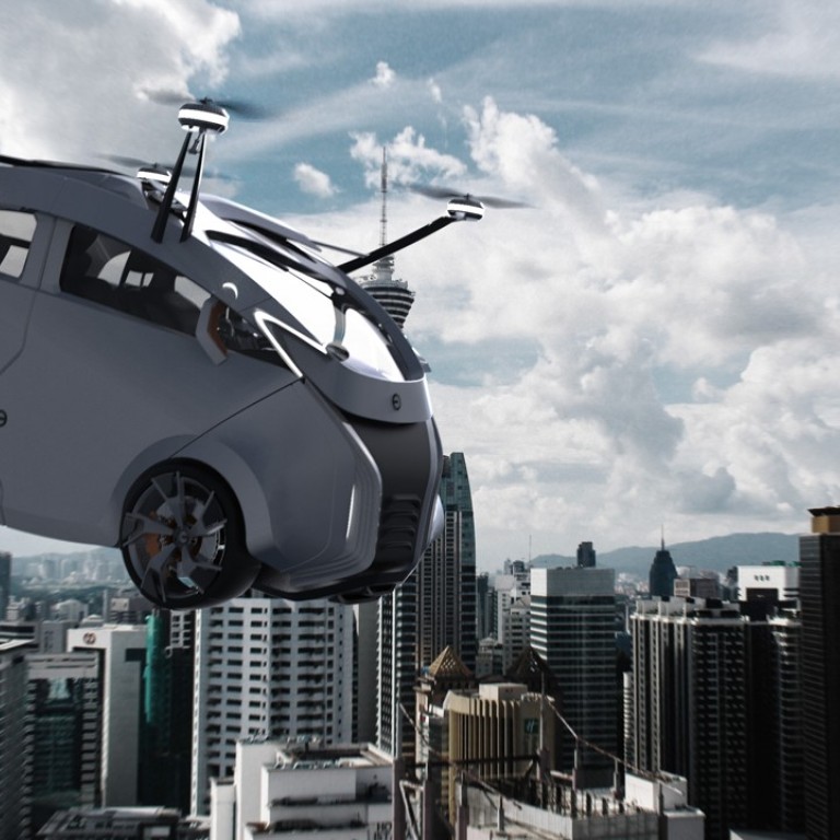 Electric flying car offers a solution to heavy traffic – for HK$144 ...