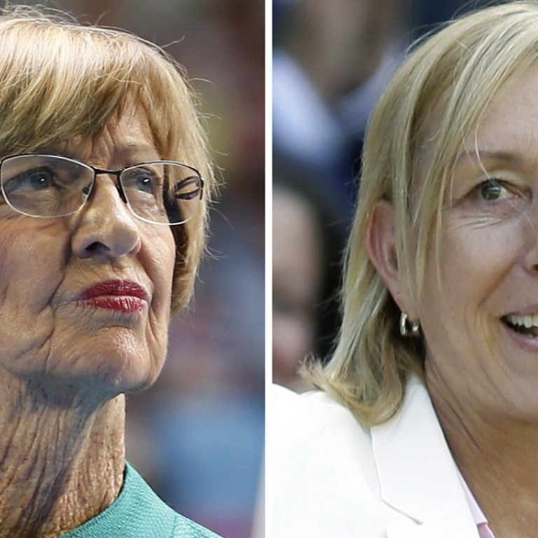 Martina Navratilova calls tennis great Margaret Court a racist and ... Martina Navratilova calls tennis great Margaret Court a racist and ...