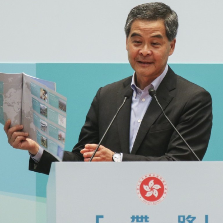 Hong Kong leader CY Leung brushes aside Belt and Road scepticism ...