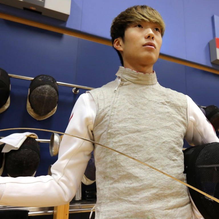 Pulling out all stops for Hong Kong fencer Edgar Cheung | South China ...