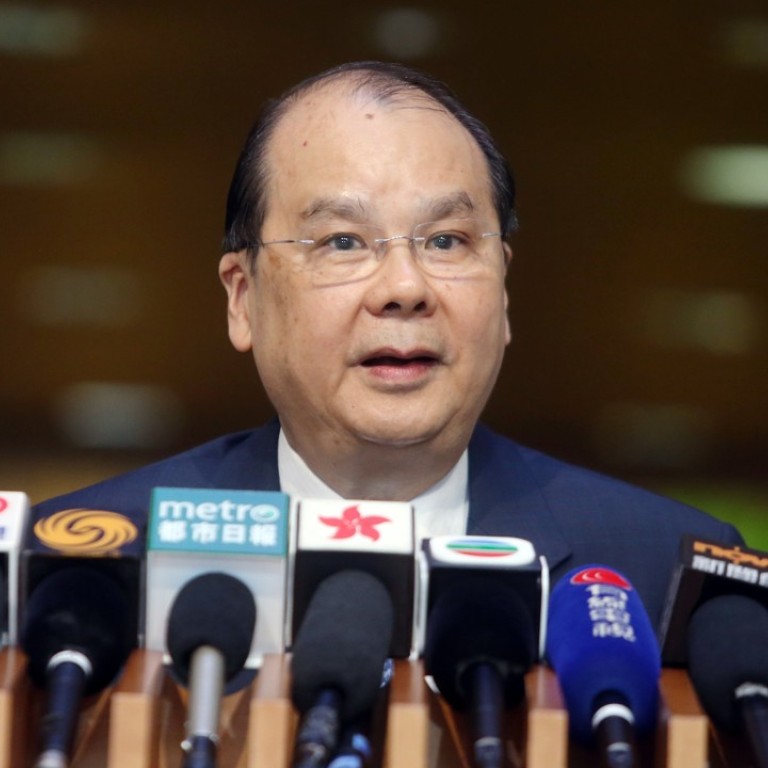 In race against time, Hong Kong’s acting leader calls for consensus on ...