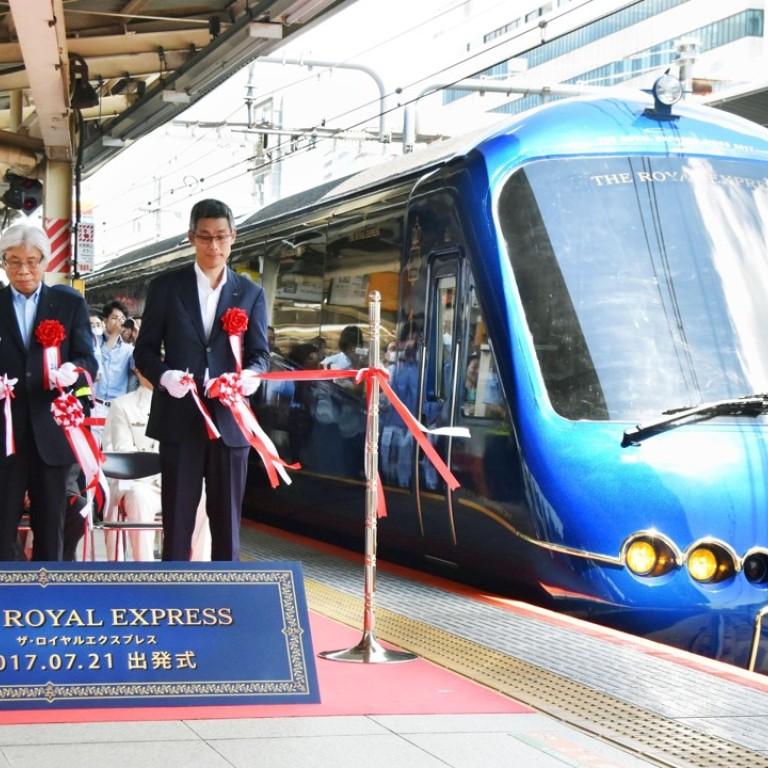 Luxury train debuts in Japan on Yokohama-to-Shimoda route along Izu ...