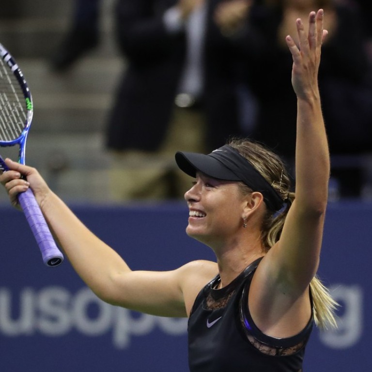 Maria Sharapova, a villain to some, is back in black and in winning ...