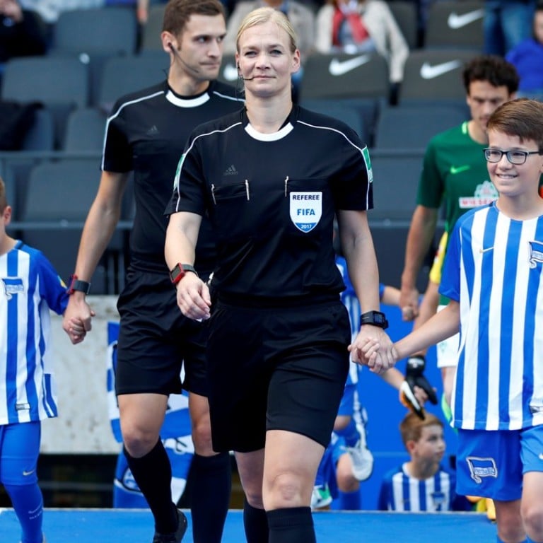 German makes history by becoming first woman to referee in top European ...