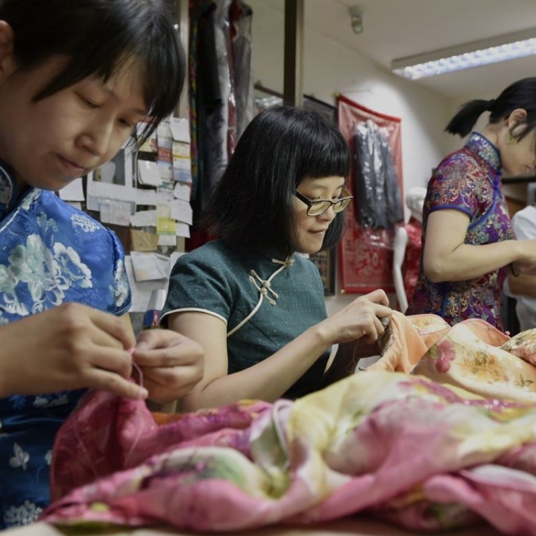 New blood and old masters keep craft of qipao dressmaking alive | South ...