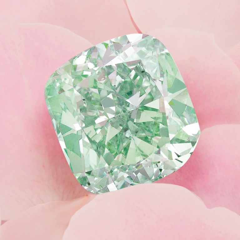 Rare 5.62ct green diamond to go on auction at Phillips | South China ...