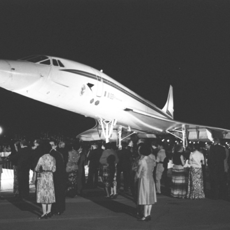 When Concorde first landed in Hong Kong, in November 1976 | South China ...