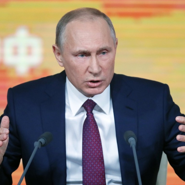 Russian President Vladimir Putin holds court on re-election, claims of ...