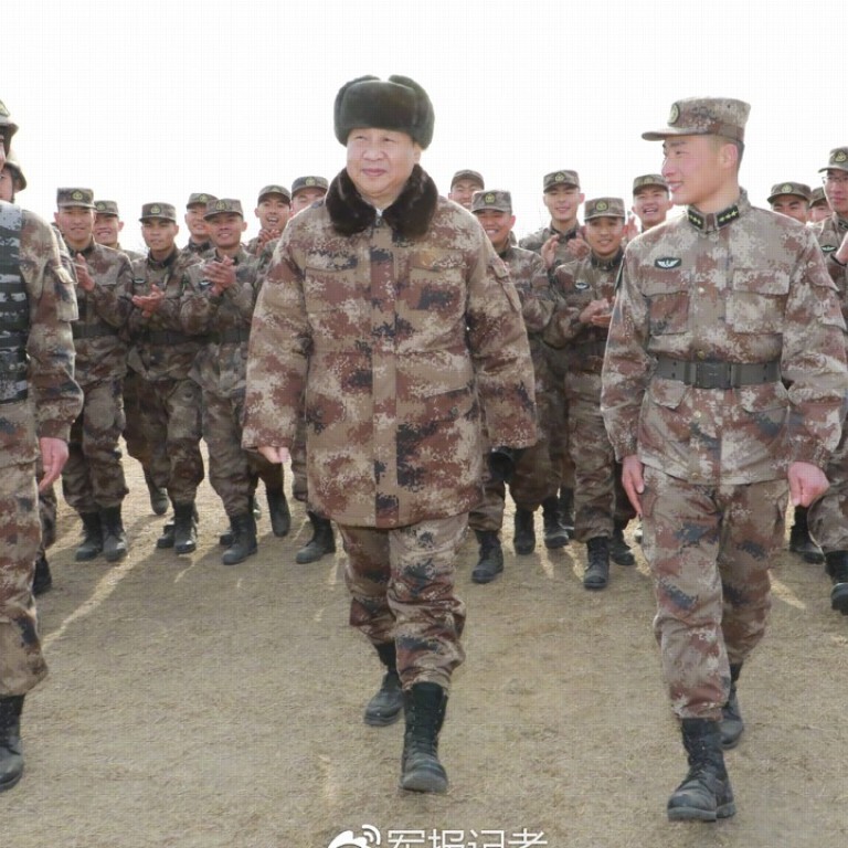 Xi Jinping calls for battle readiness as troops stage massive winter ...