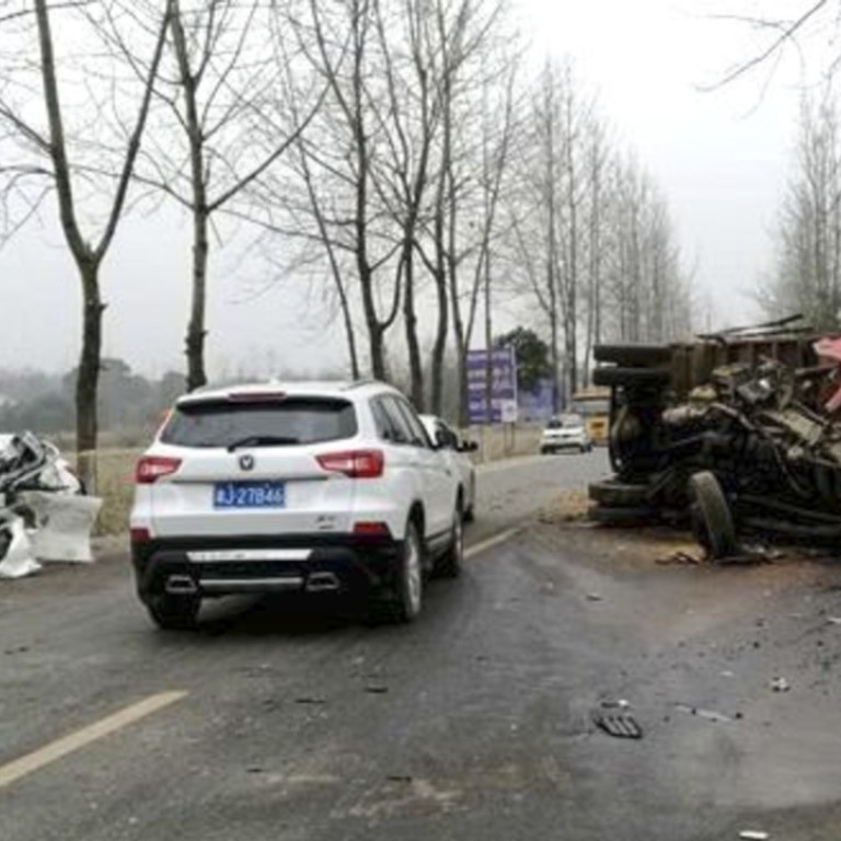 Chinese car thief dies in crash 10 minutes after taking vehicle at ...
