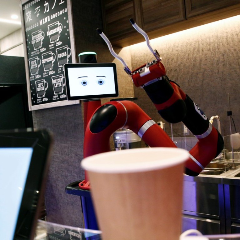 ‘Hello. Would you like delicious coffee?’ Robot barista replaces human ...