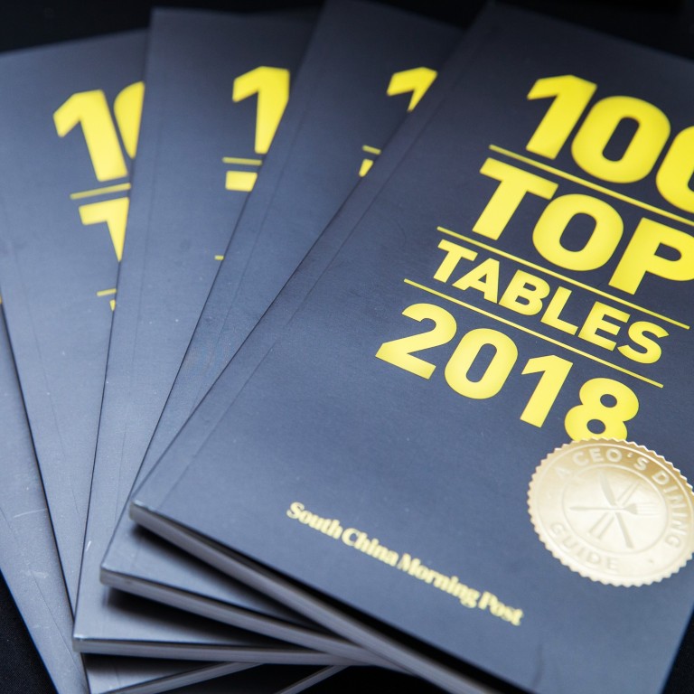 100 Top Tables - Awards Ceremony | South China Morning Post