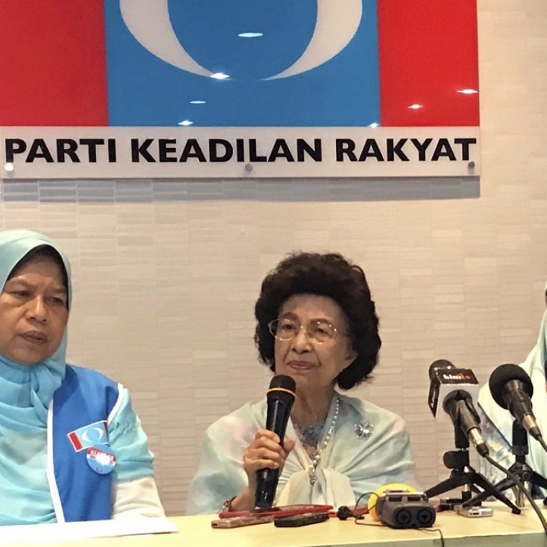 Mahathir’s wife urges Malaysian women to be ‘queenmakers’ in May’s ...