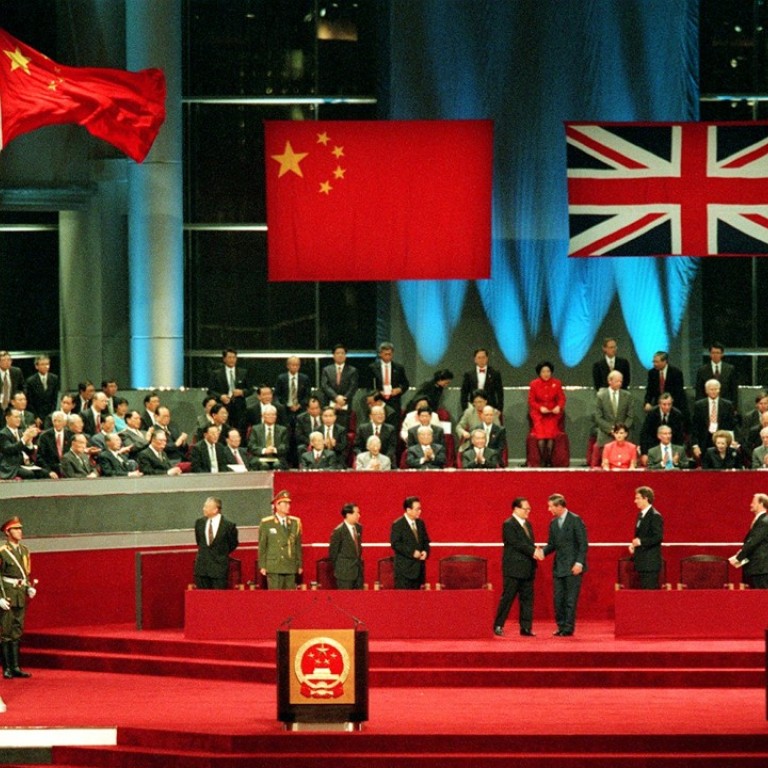 Government rewrites history of Hong Kong’s 1997 handover, one ...