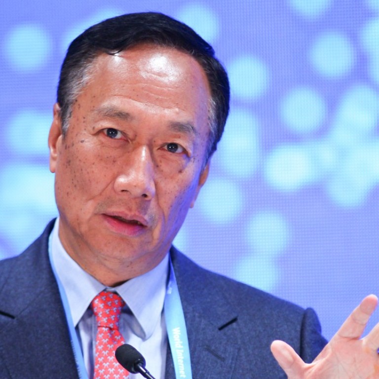 Terry Gou, head of iPhone assembler Foxconn, downplays risk of US-China ...