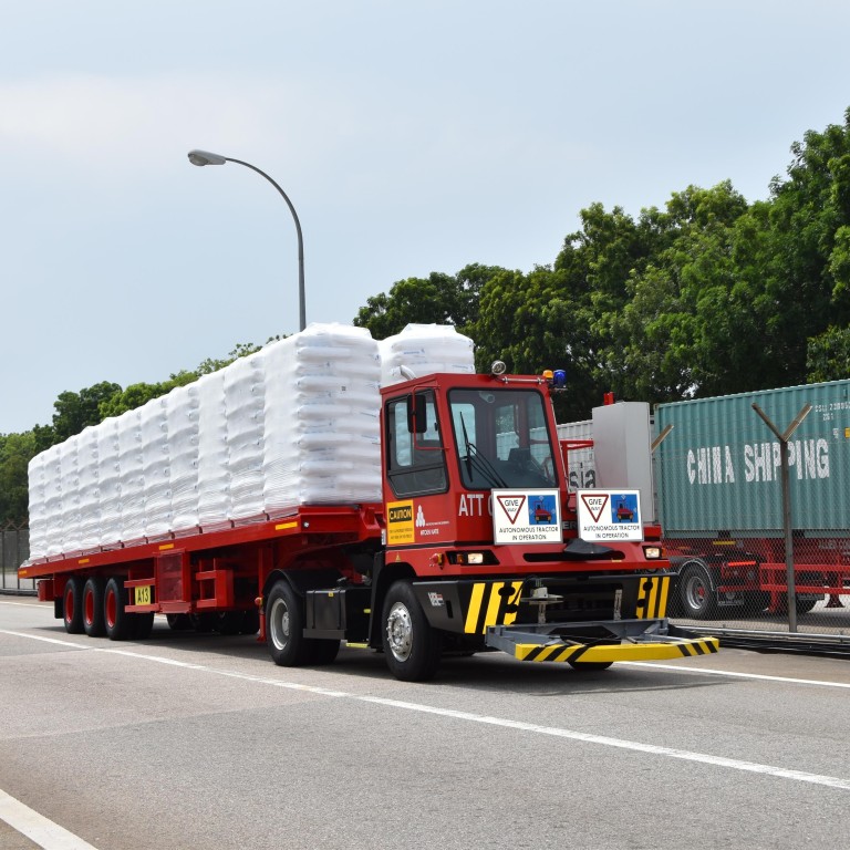 JD.com unveils self-driving truck in move to automate logistics ...