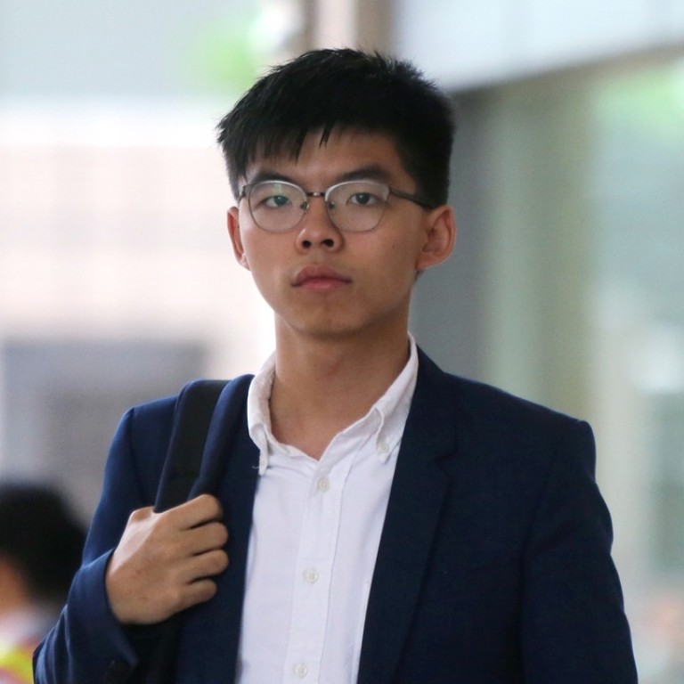 Hong Kong democracy activist Joshua Wong tells court police forced him ...
