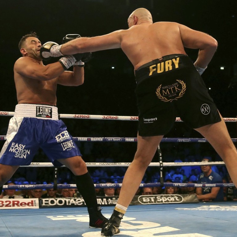 Tyson Fury wins farcical comeback fight against outclassed Sefer Seferi ...