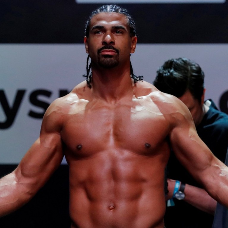 David Haye, the former world heavyweight champion, announces his ...