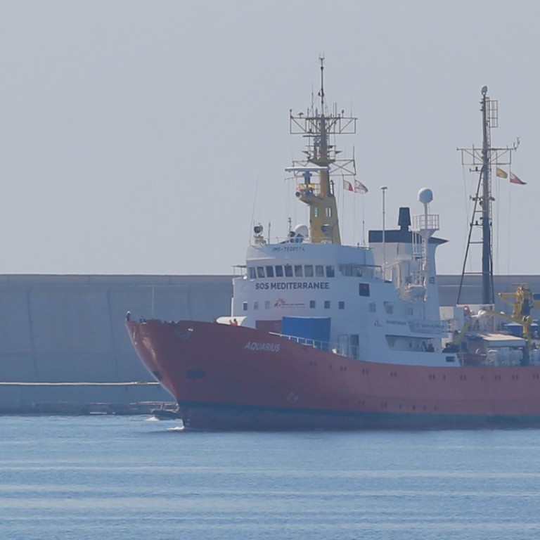 Aquarius migrants step ashore in Spain after a week in limbo | South ...