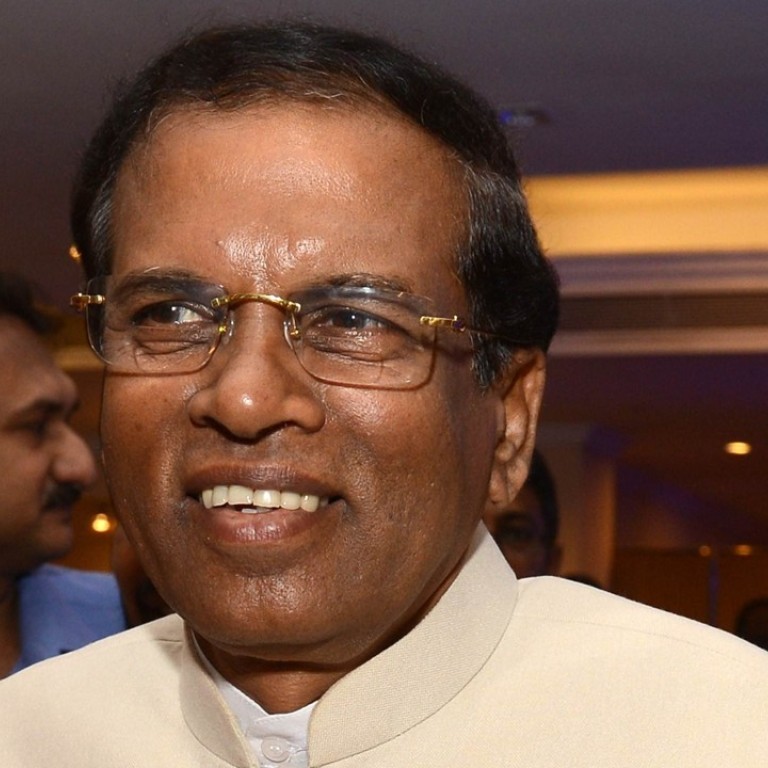 Sri Lankan President Maithripala Sirisena welcomes US$295 million ‘gift ...