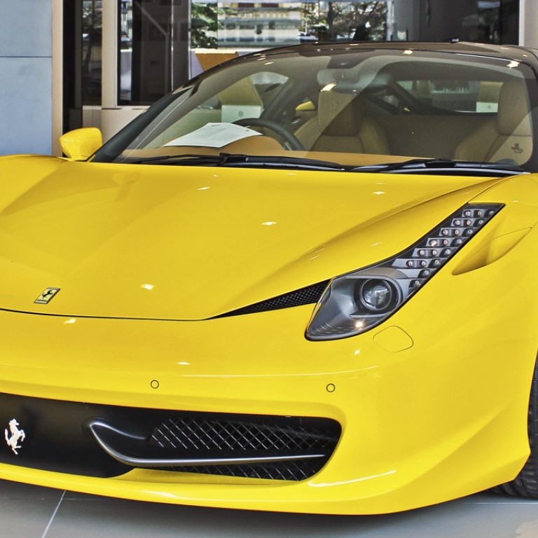Police arrest four suspects for theft of Ferrari and two Mercedes-Benz ...
