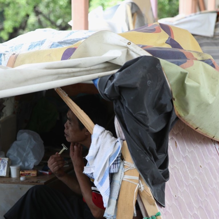 How Hong Kong’s homeless are kept out of sight by urban design | South ...
