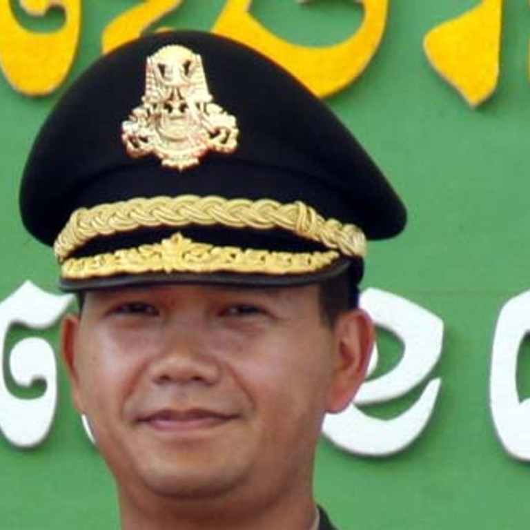 Cambodian PM Hun Sen’s eldest son promoted to commander of armed forces ...