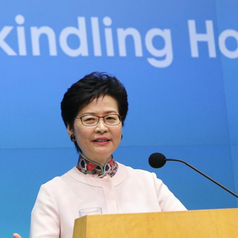 For Carrie Lam, winning friends in Hong Kong is not as important as ...