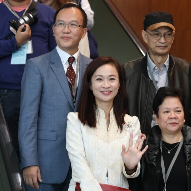 Chan Hoi-yan sworn in as new Hong Kong lawmaker – and then manages to ...