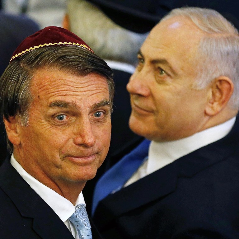 No embassy move announced as Brazil’s Bolsonaro hosts Israel’s ...