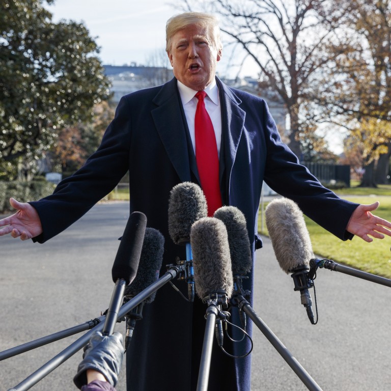 Donald Trump welcomes 2019 with an all-caps New Year message for all ...