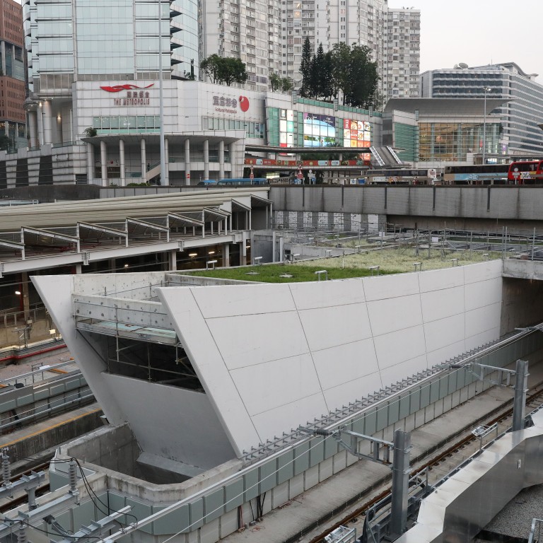 Defective work uncovered at second platform at Hung Hom station ...