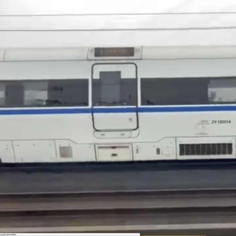 Watch: China’s hit fast and furious ‘drag-racing’ bullet train video ...
