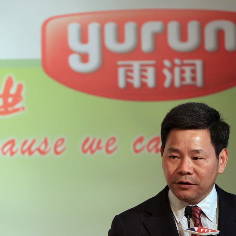 Chinese meat processor Yurun Food’s shares surge as missing boss, Zhu ...