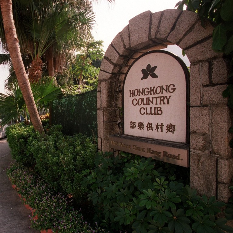 When new Hong Kong Country Club welcomed women and men, unlike male ...