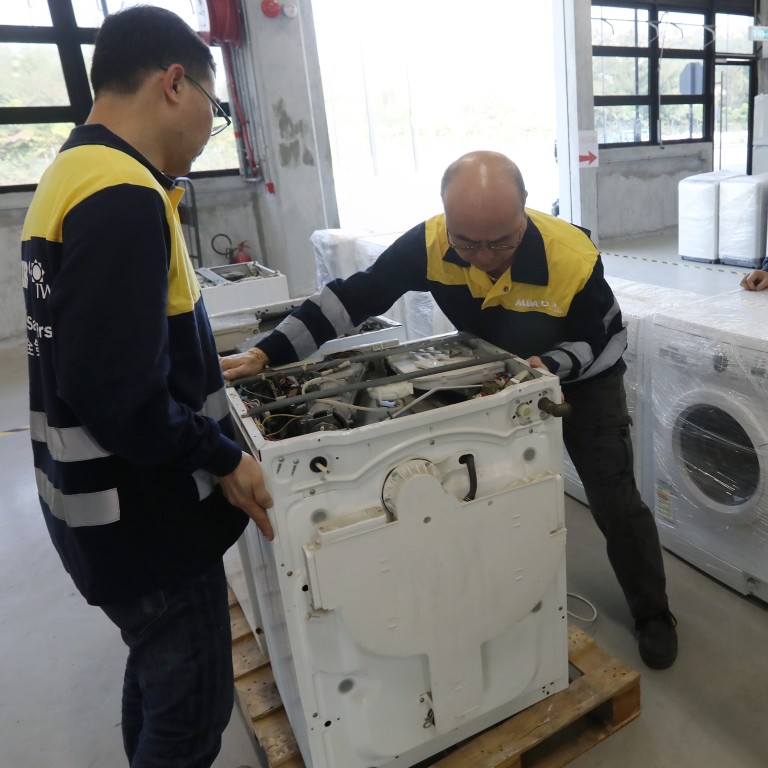 Clunky washing machines and fridges form bulk of Hong Kong’s electrical ...