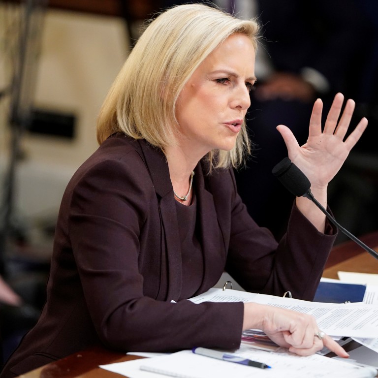 US Homeland Security Secretary Kirstjen Nielsen testifies border crisis ...