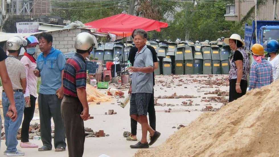 Wukan protests: police deny violence against Hong Kong journalists in ...
